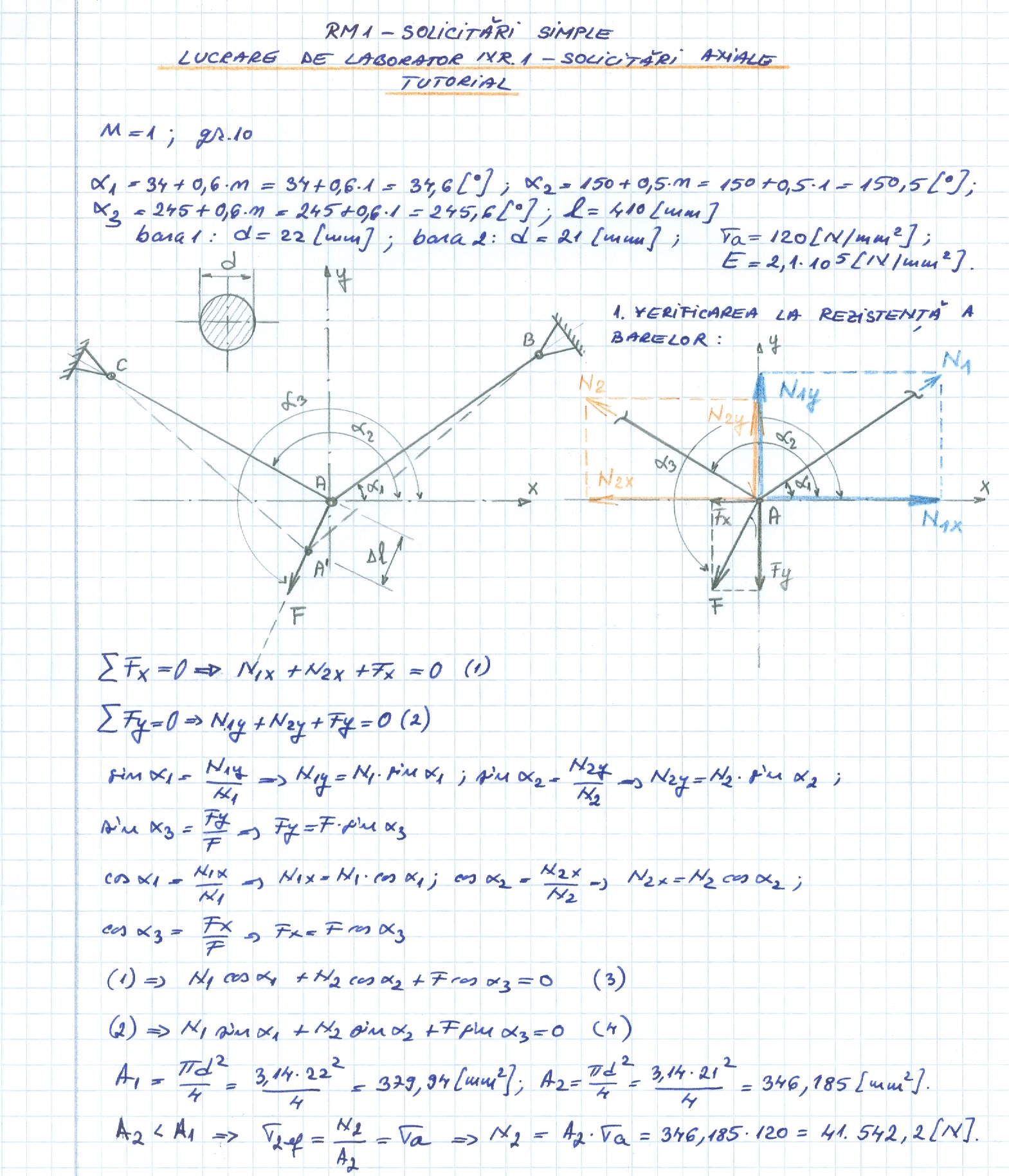 Rezistenta Materialelor - Mechanics of Materials - Résistance des ...