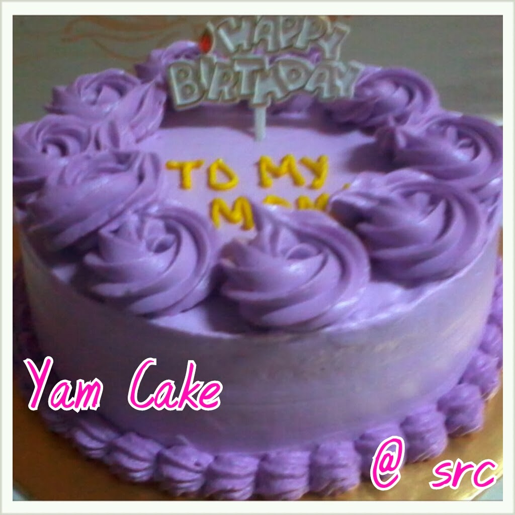 Sweet red cherry: KOLEKSI TEMPAHAN KEK YAM @ YAM SPONGE CAKE