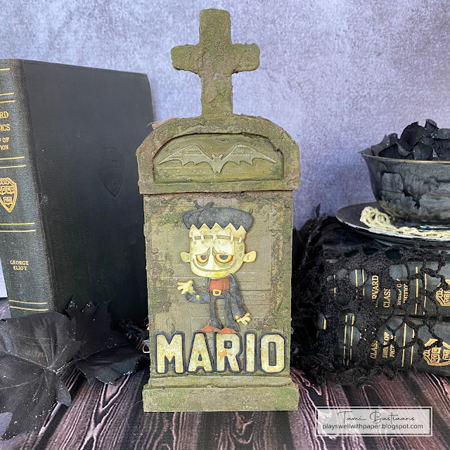 Plays Well With Paper: Costume Party Tombstone Treats