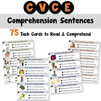 cvc/cvce and cvc/cvvc words- Freebie! | Teacher's Take-Out