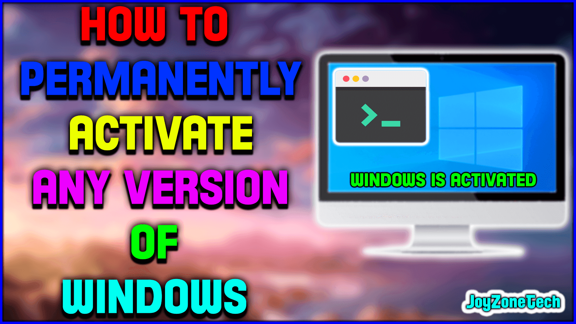 How To Activate Windows 10 Permanently Any Edition For