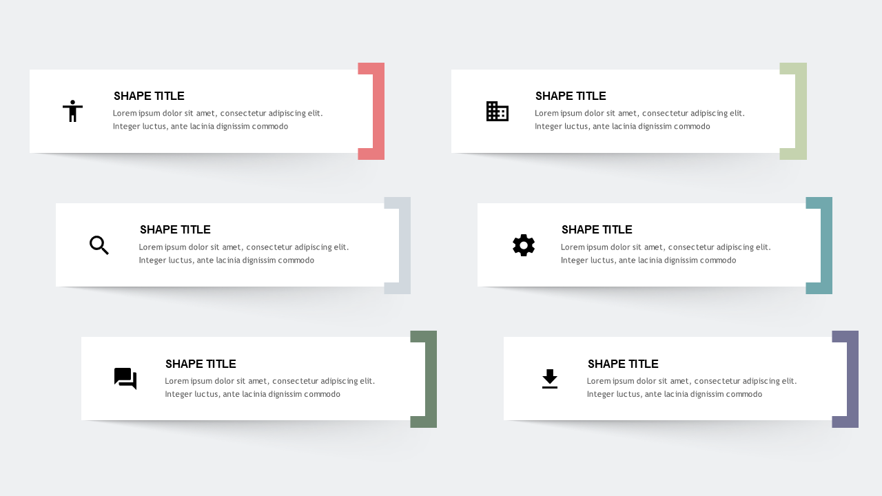 free download template Sticker List PowerPoint Templates unduh ...