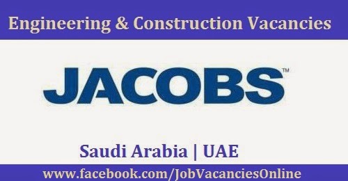 Jacobs Engineering Job Openings | UAE Saudi Arabia - JobVacanciez