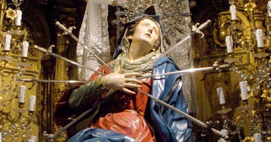 Little Evangelist: The feast of our Lady of Sorrows