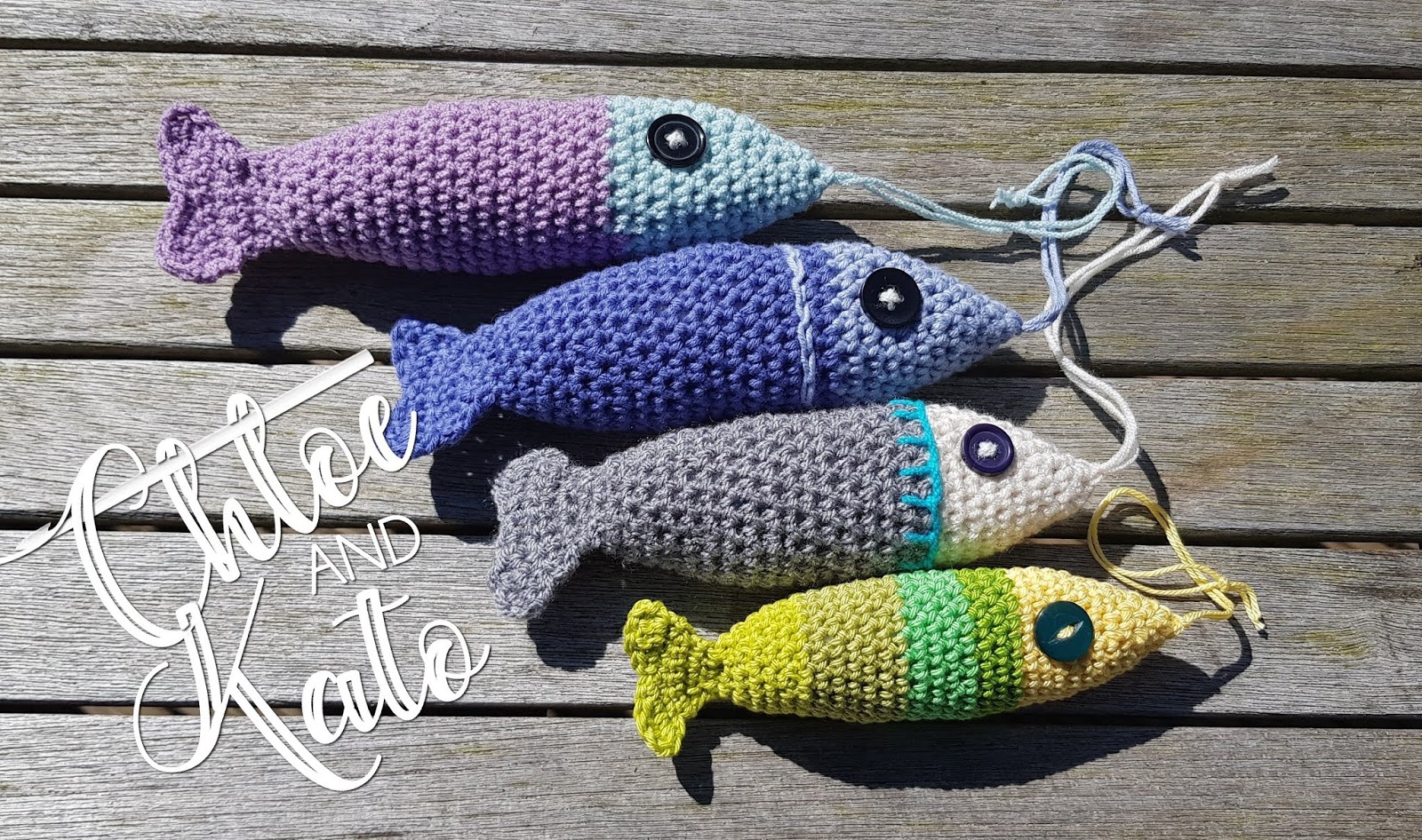 Chloe and Kato Crochet and Crafts: Catch of the Day - Crochet Hanging ...