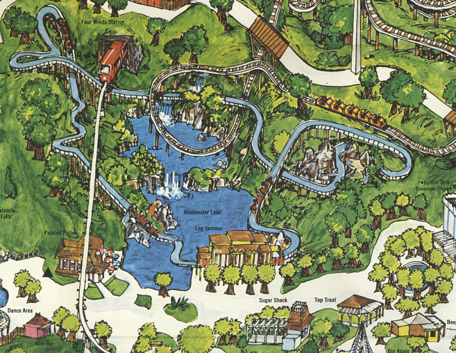 Magic Mountain Los Angeles Map - United States Map