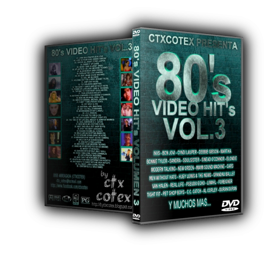 By ctxcotex: DVD - 80'S VIDEO HIT'S VOL.3 (MEGA)