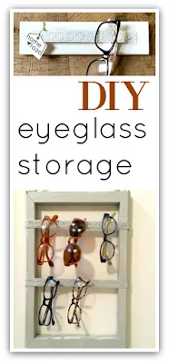 Easy DIY Eyeglass Storage Rack
