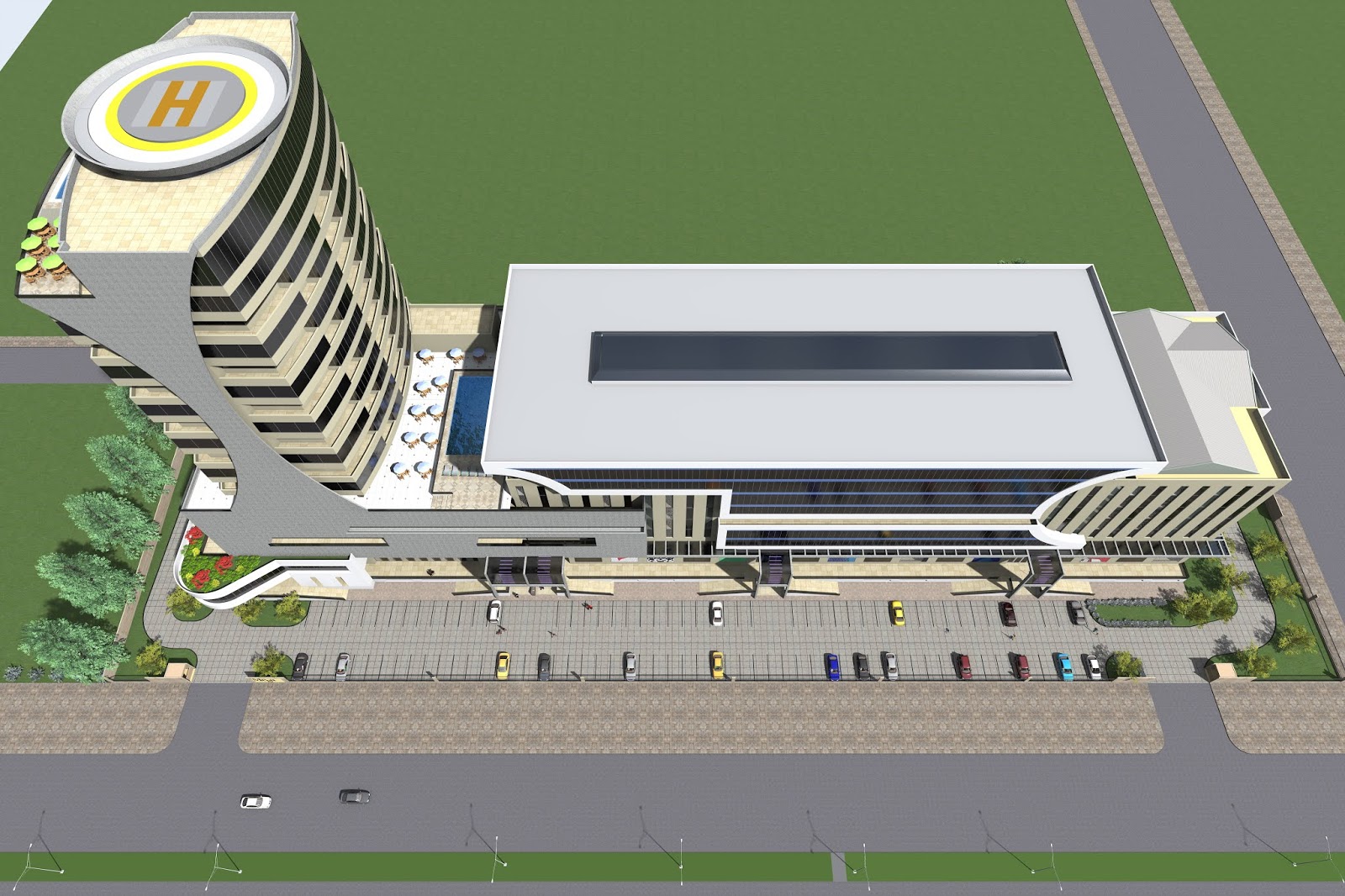 The Mega Business Complex - Final Design