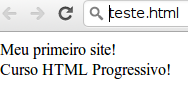 Como criar o primeiro site em HTML | HTML Progressivo