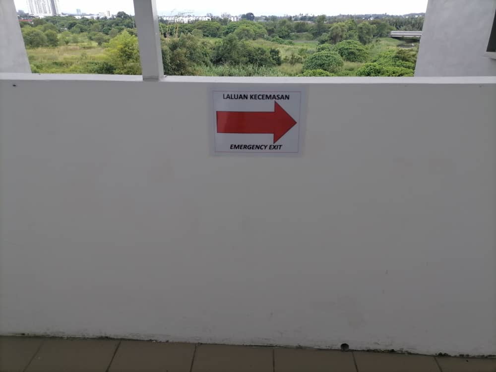 Tanda Laluan Kecemasan ~ ZON BUKIT MERTAJAM Tanda Laluan Kecemasan ~ ZON BUKIT MERTAJAM