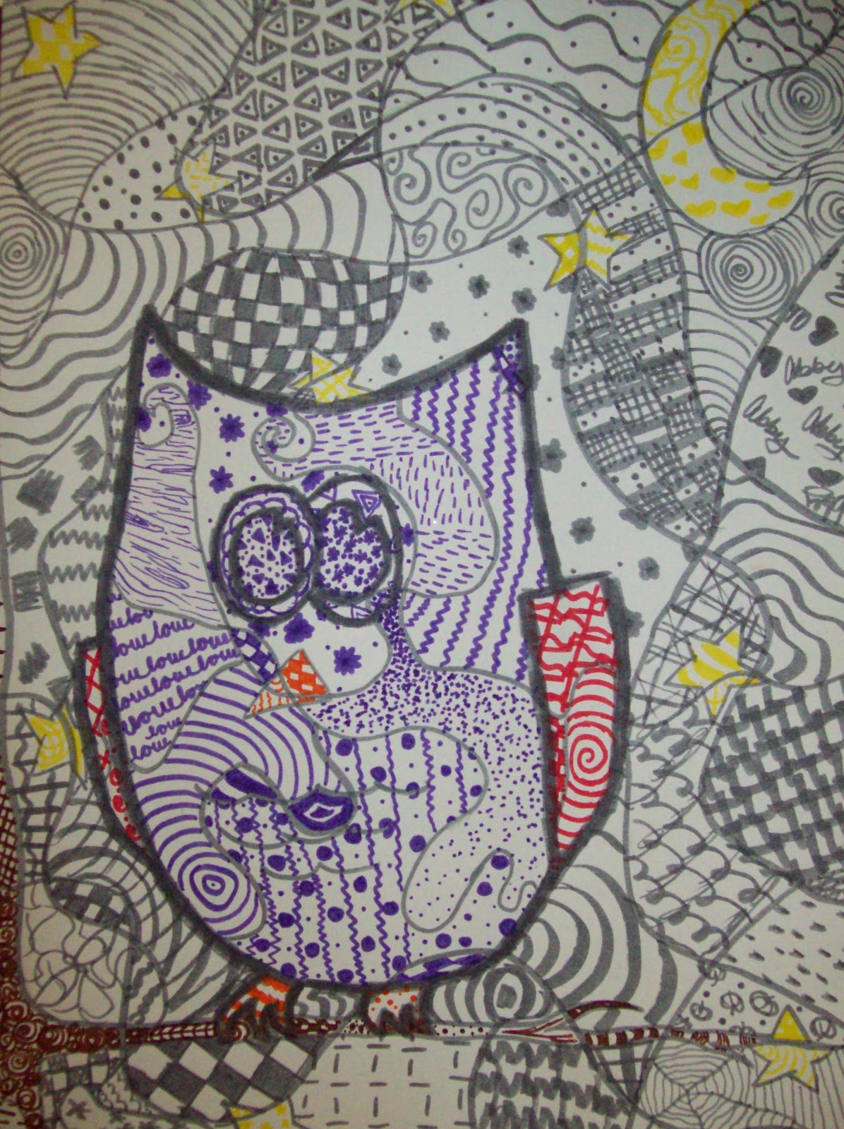 my artful nest: Texture Animals