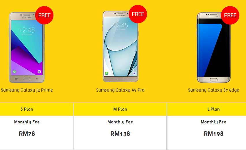 DiGi 最新推出3款Postpaid 配套