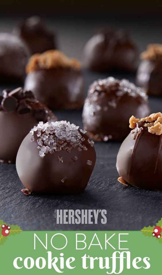No Bake Cookie Truffles - Secret Tasty Recipe Foods