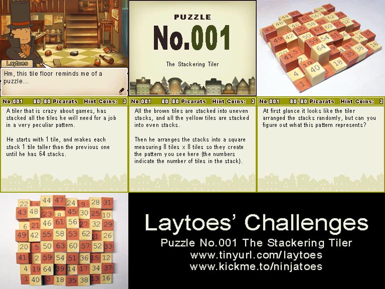 Professor Layton Puzzle Papercraft | Papercraft Paradise | PaperCrafts ...
