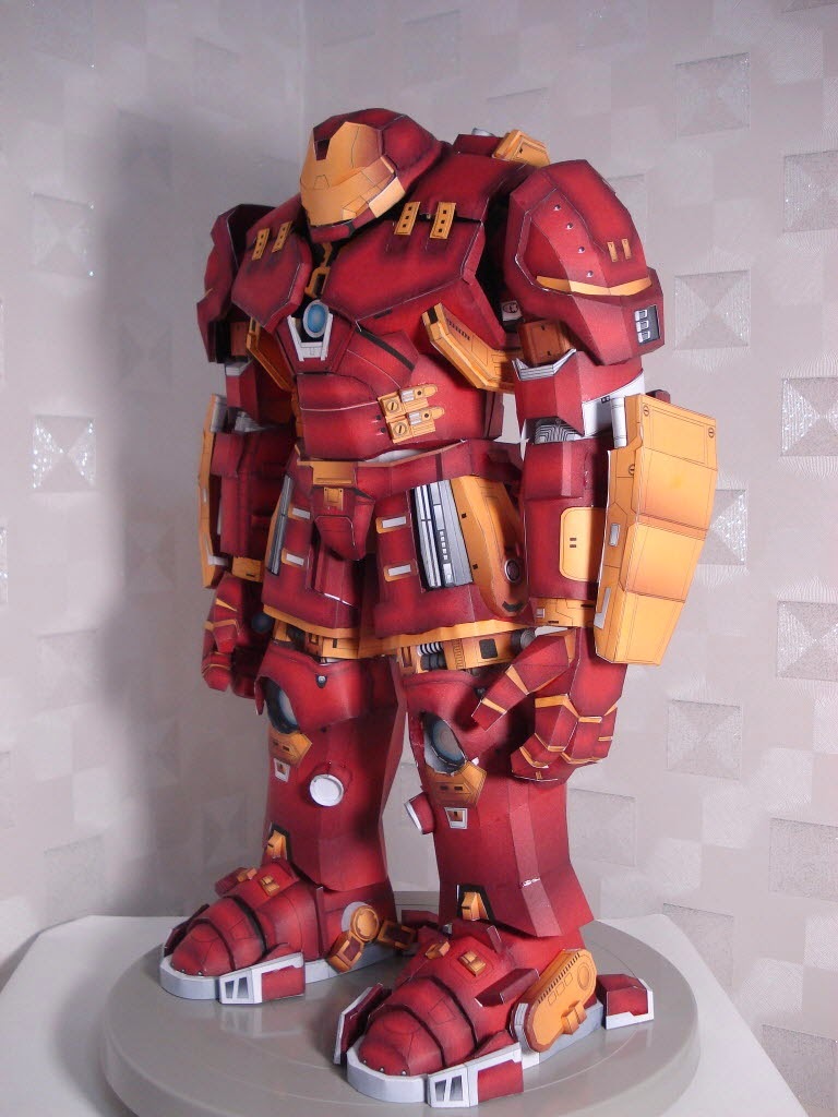 GG FIGURE NEWS: Marvel Papercraft: Hulk Buster [Avengers 2: Age of Ultron]