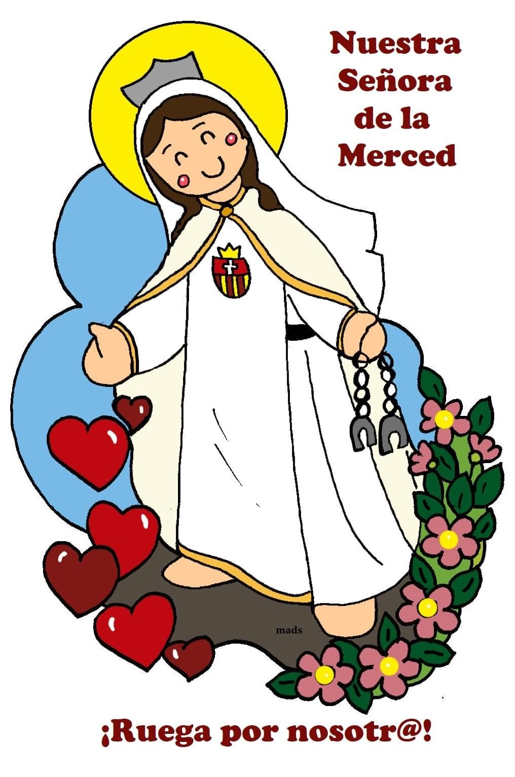 Mis ilustraciones: Nuestra Señora de la Merced