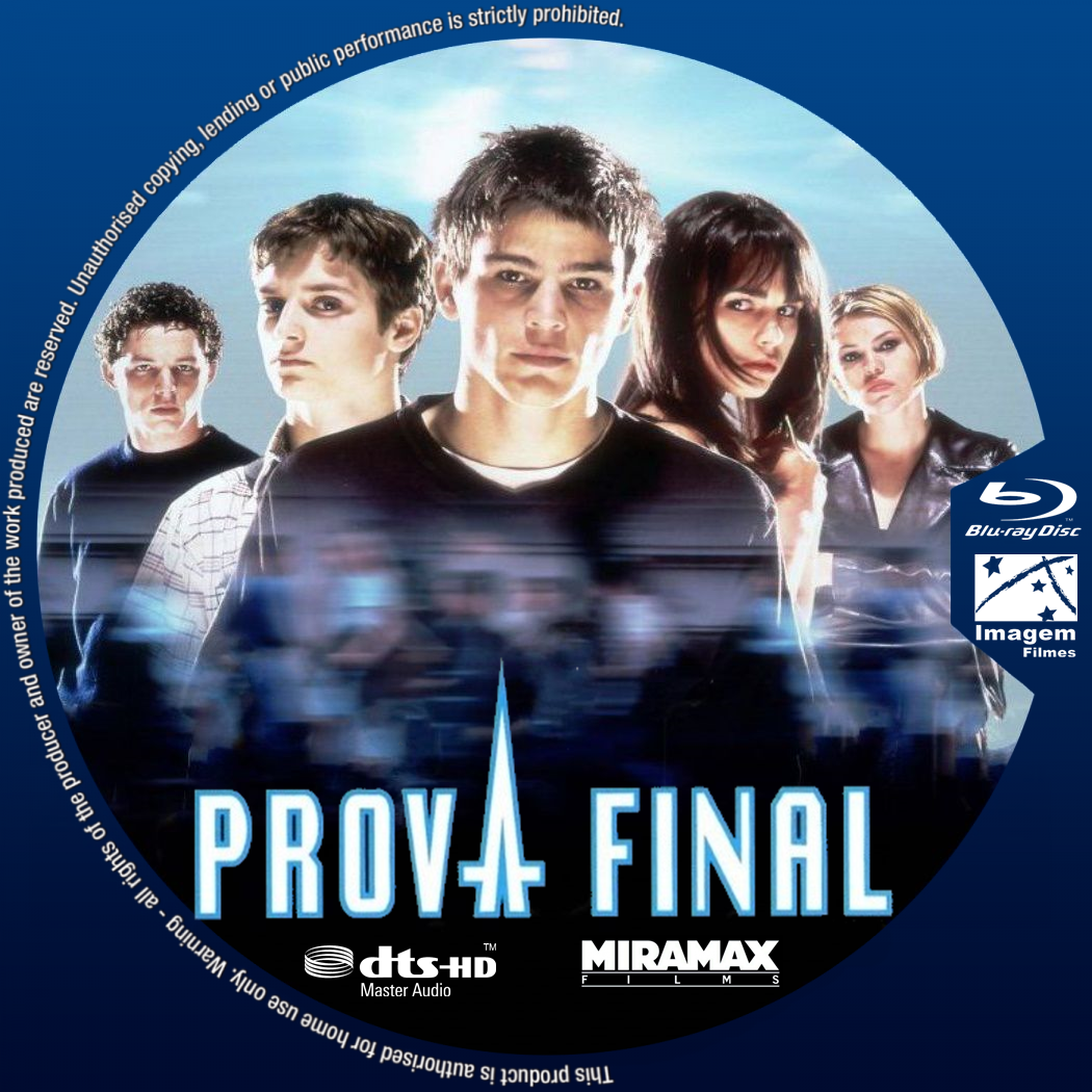 CAPAS DVD-R GRATIS: Prova Final (1998) - Blu Ray
