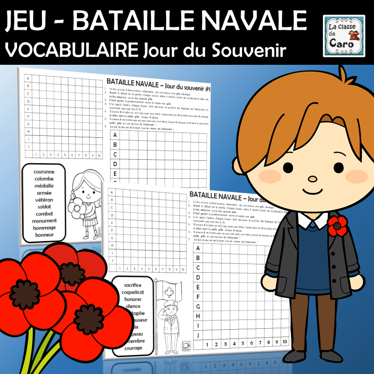 la classe de caro.: Le jour du souvenir