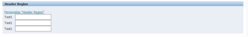 Oracle Application Framework: Different Regions / Layouts in OAF