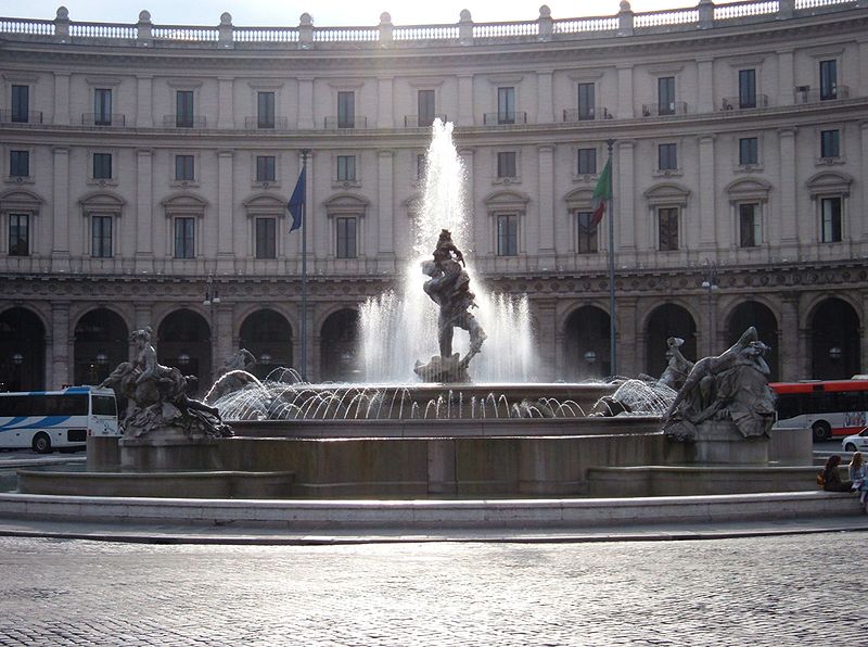 Rome always in my heart: Fontane di Roma: Fontana delle Naiadi