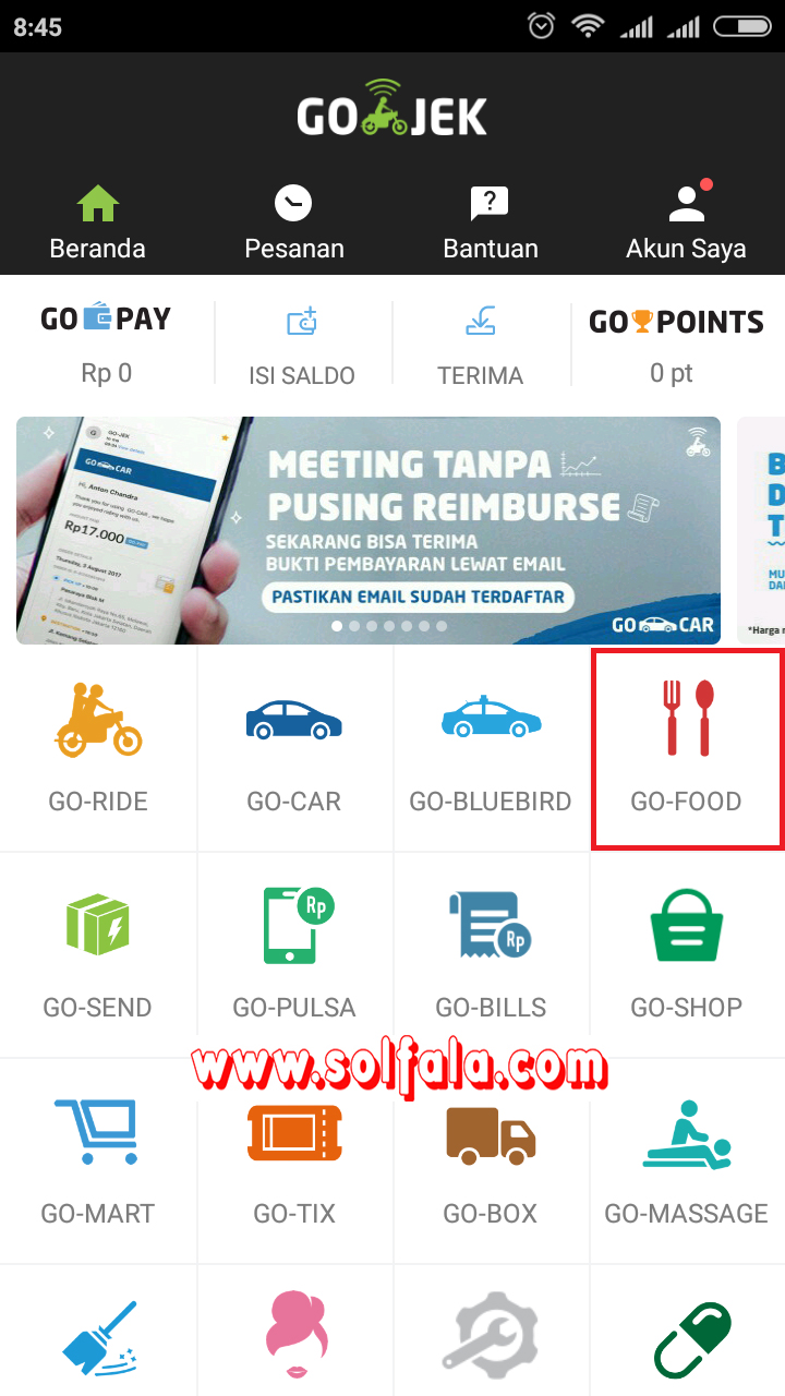 Cara Pesan Go-Food - Order Makanan Lewat Gojek | Nanapedia