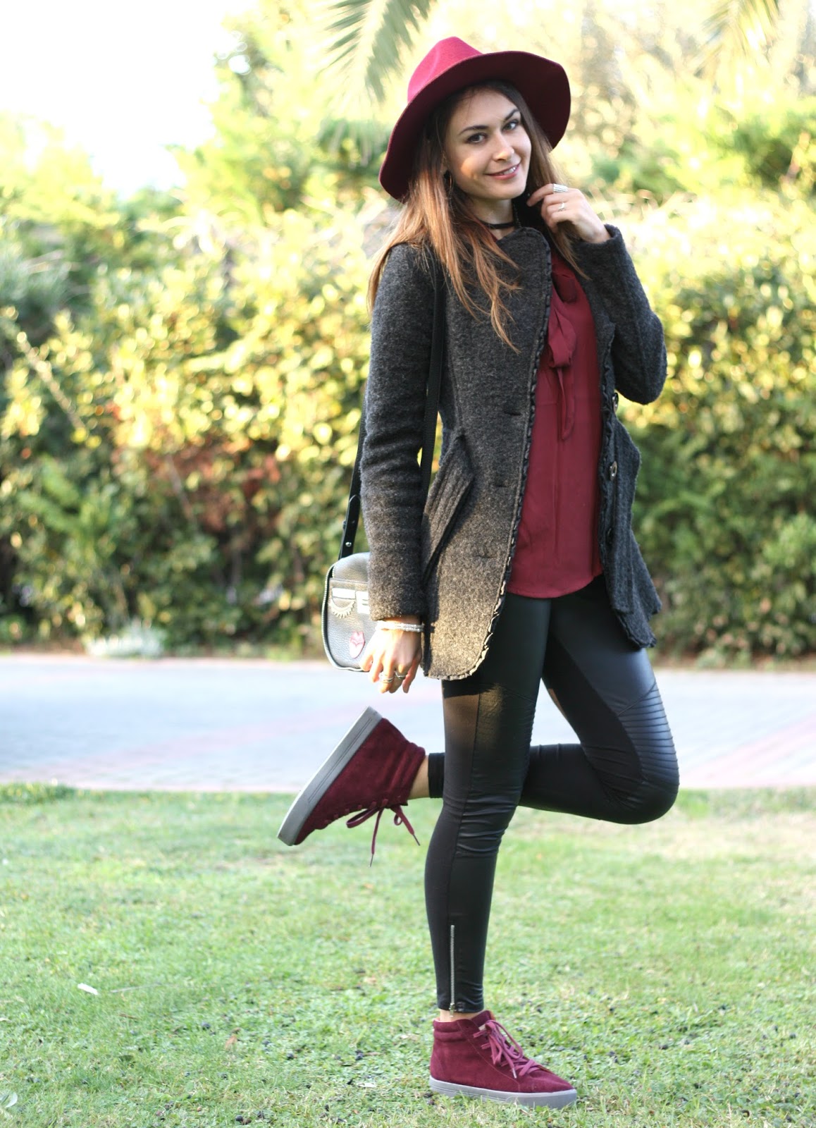 In My Blue Jeans | Official Blog | Style: Bordeaux Outfit