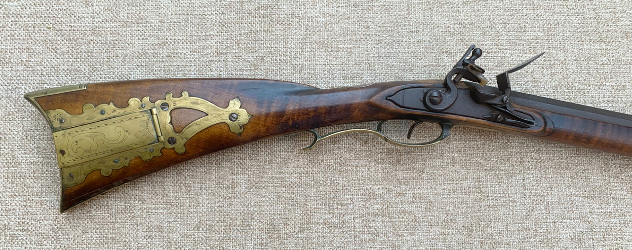 Contemporary Makers: FOR SALE: SIGNED ANTIQUE "Peter Angstadt" LONG RIFLE