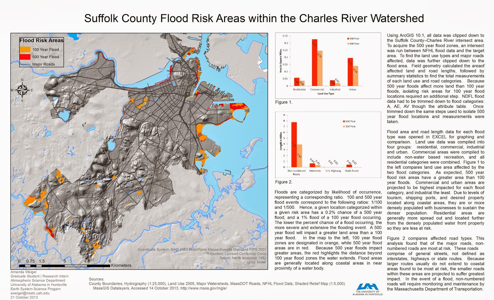 Geospatial Applications: Suffolk County Flood Risk Areas within the ...