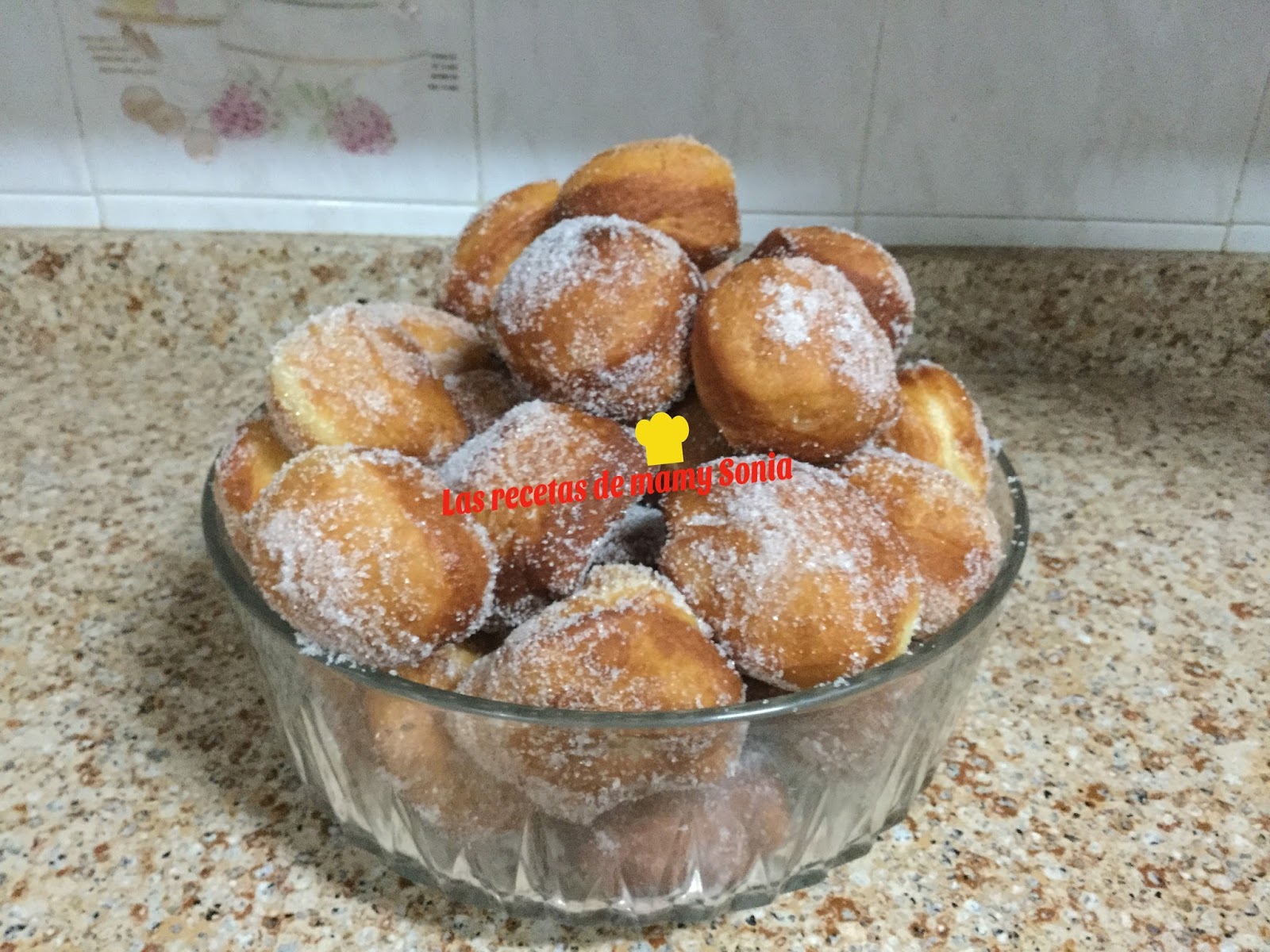 LAS RECETAS DE MAMY SONIA: BOMBAS RELLENAS EN THERMOMIX Y TRADICIONAL