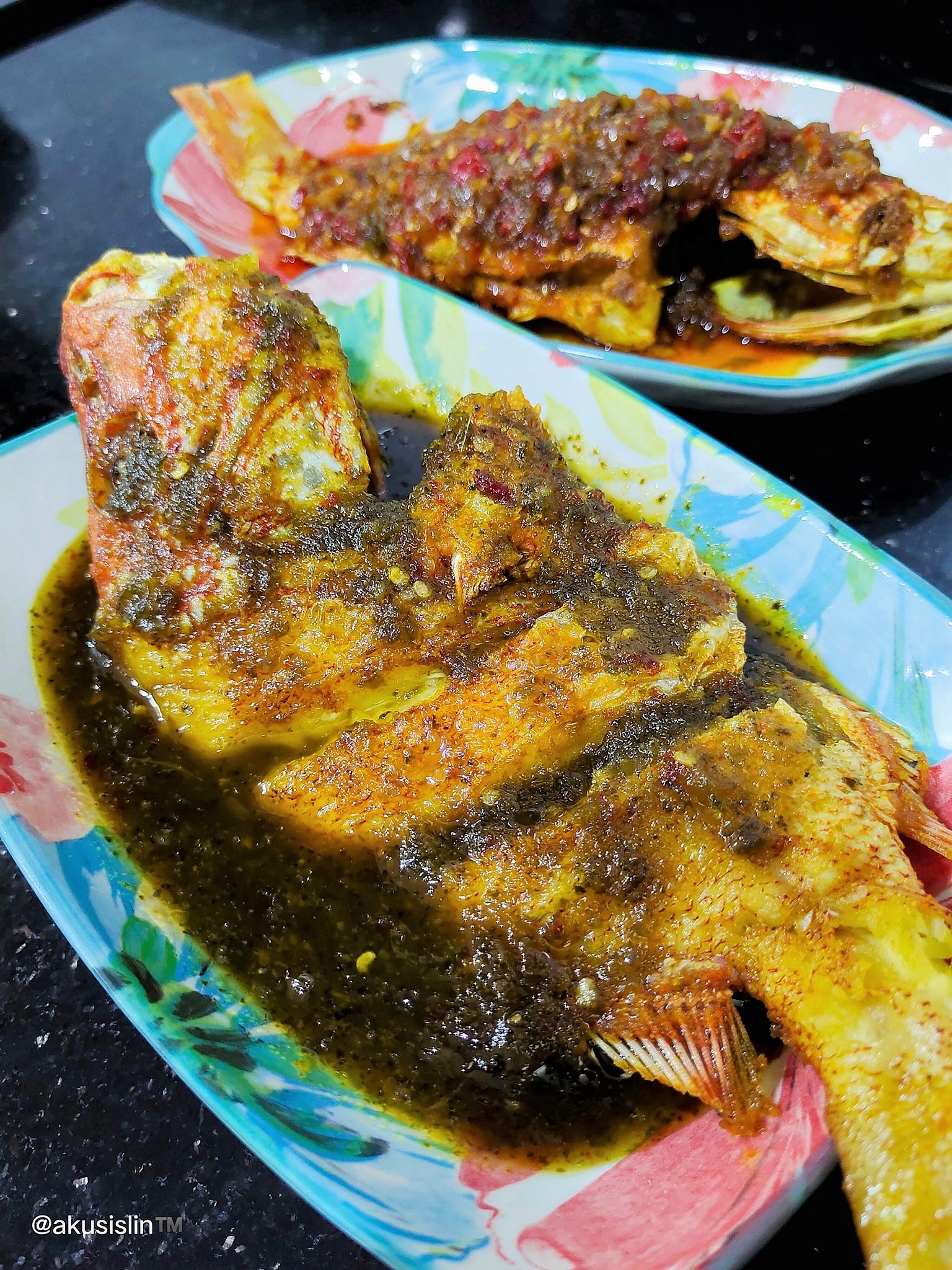 IKAN MERAH MASAK DUA RASA