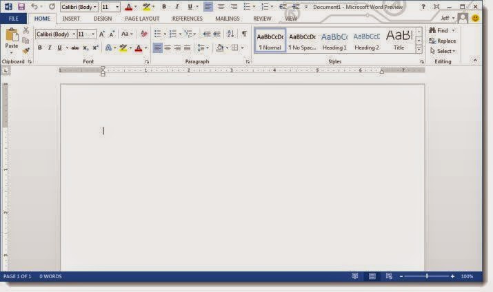 Perkembangan Microsoft Word dari versi 1.0 hingga versi 2013 - MeganEko ...