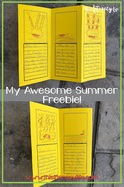 My Awesome Summer Freebie on Book Talk Thursday! | This Literacy Life
