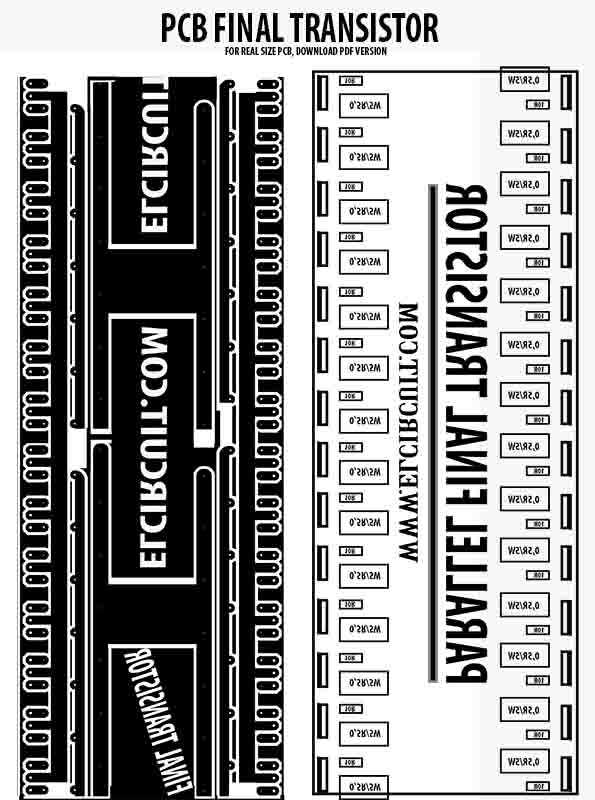 Konsep Gambar Pcb Transistor Final, Skema Pcb