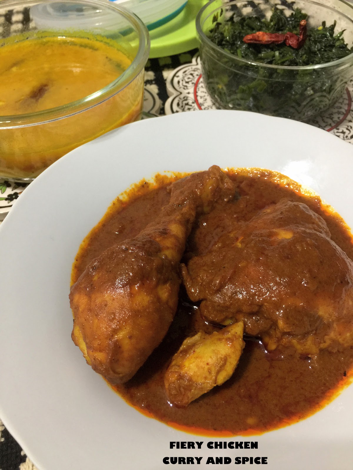 CURRY AND SPICE: FIERY CHICKEN