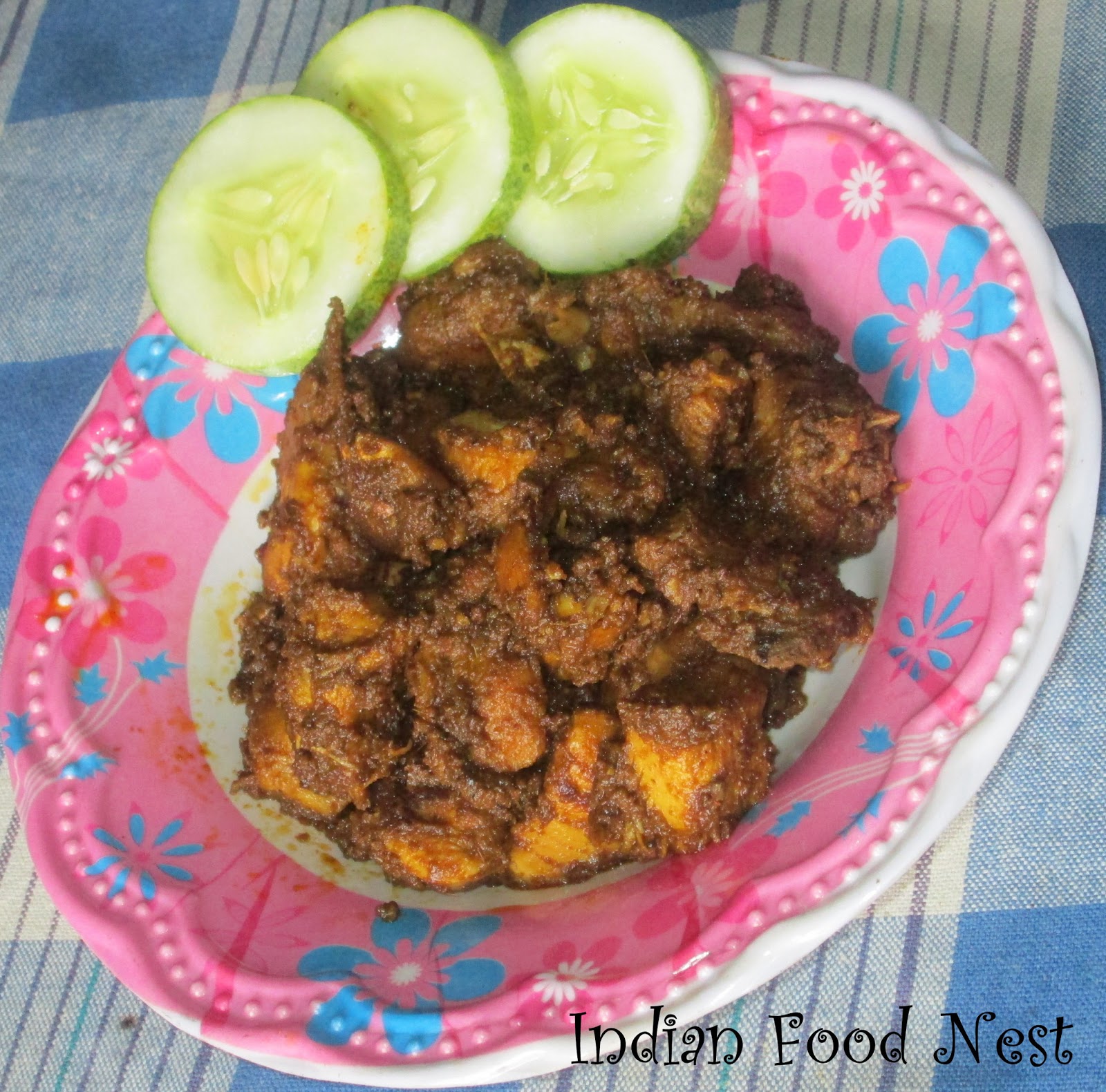 Indian Food Nest: How to make Chicken Fry with Mint Leaves / Pudhina ...