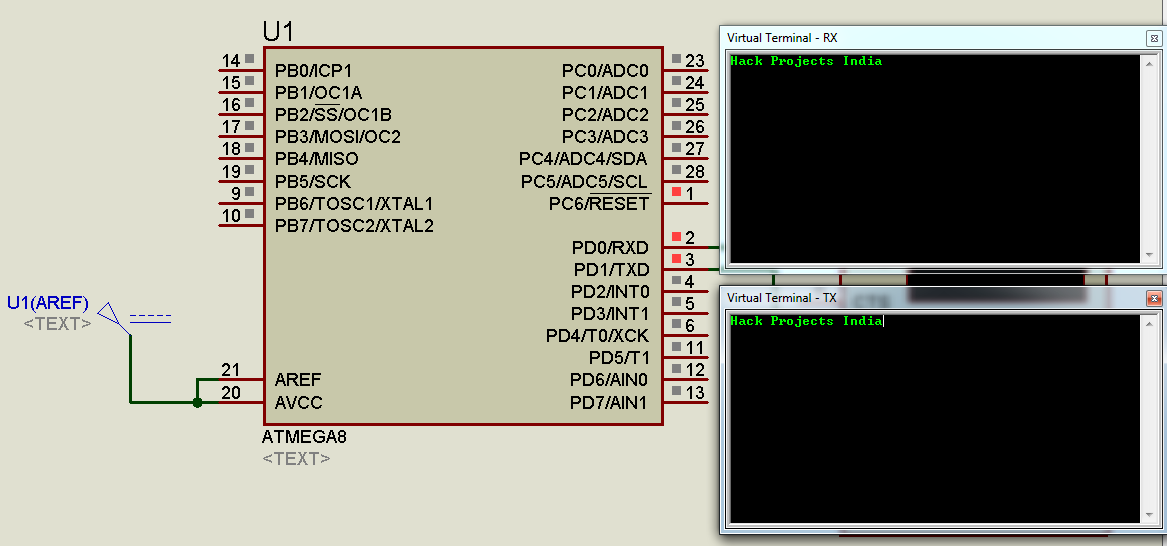 Code Bloges: Serial Uart Communication in AVR Microcontroller (Atmega-8) Code Bloges: Serial Uart Communication in AVR Microcontroller (Atmega-8)