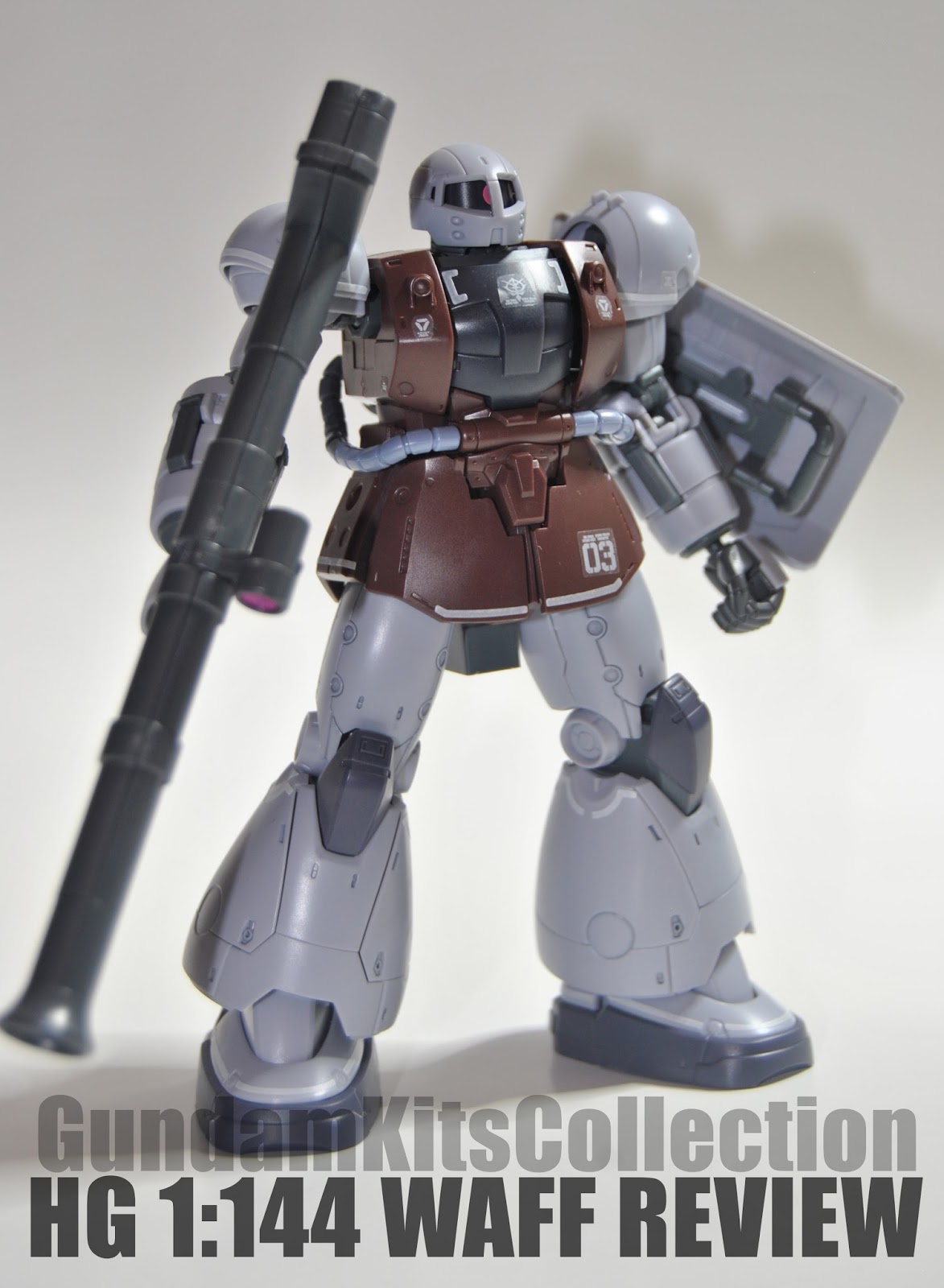 HG 1/144 YMS-03 Waff Straight Build Review