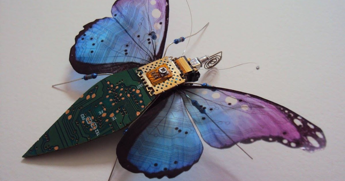 Old circuit boards get new life as electronic arthropods