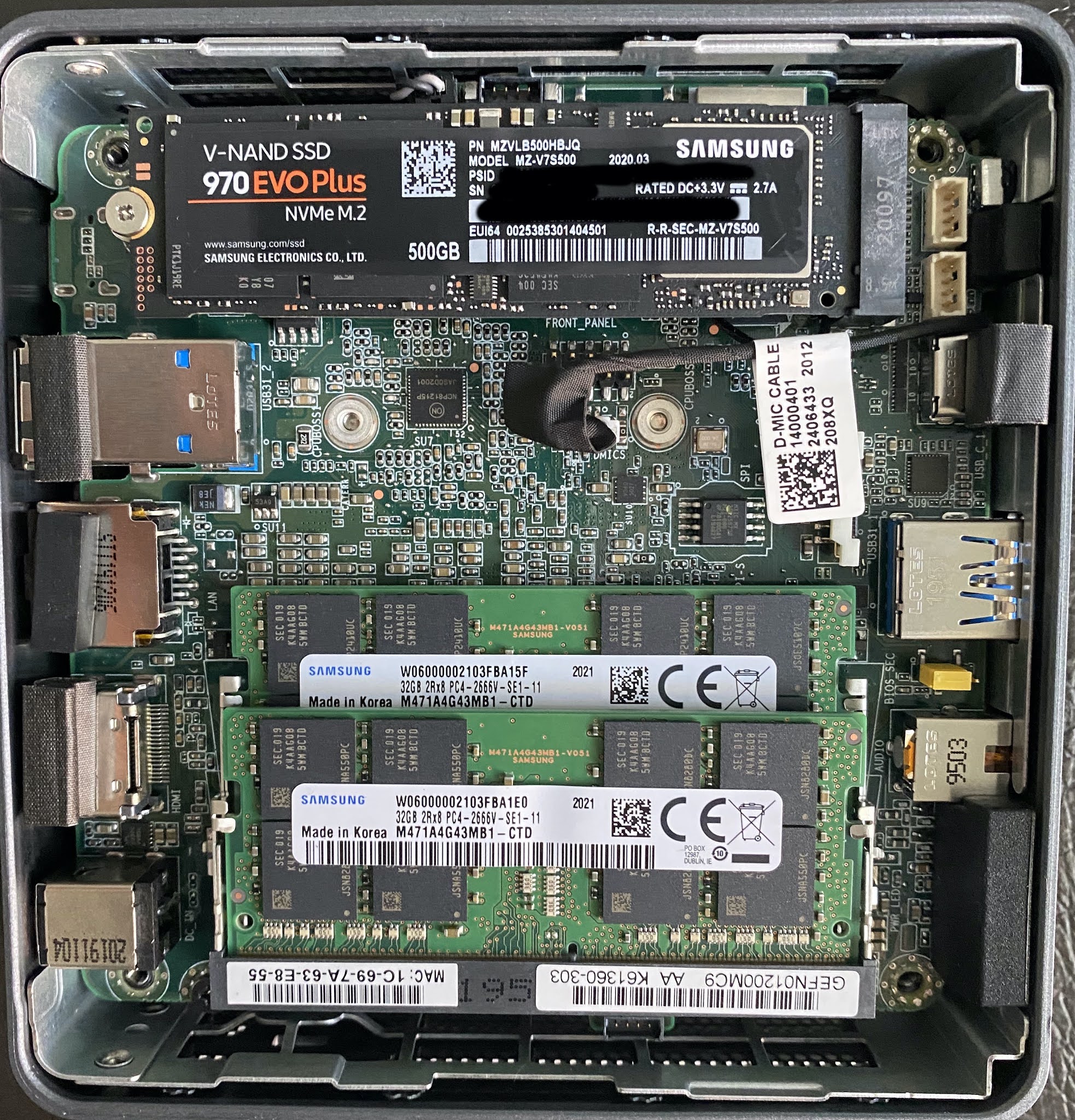 Intel NUC dev machine for home