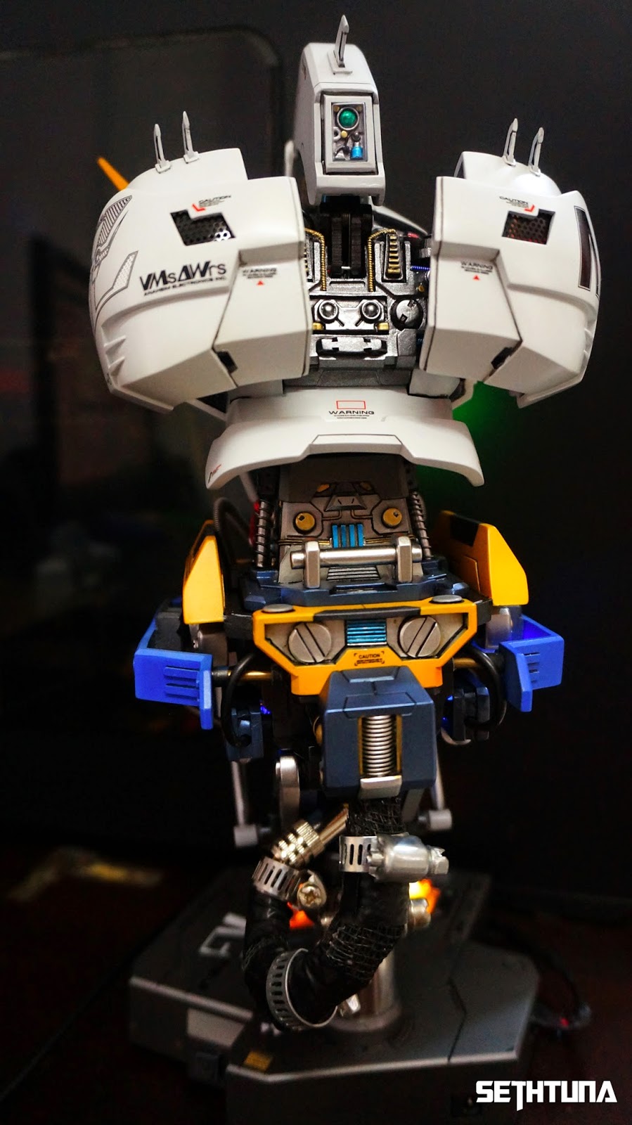 GSM 1/24 Tansformable Zeta Gundam Head Display + Full LED Function