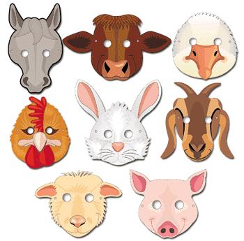 PAGE 3 - "How To" for MASKS, COSTUMES, and GLASSES: ANIMAL MASKS FOR ...