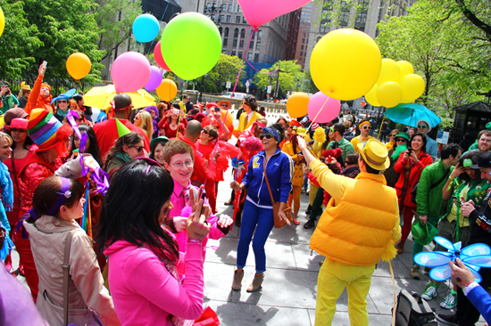 Up Gemini: World largest rainbow parade galore!