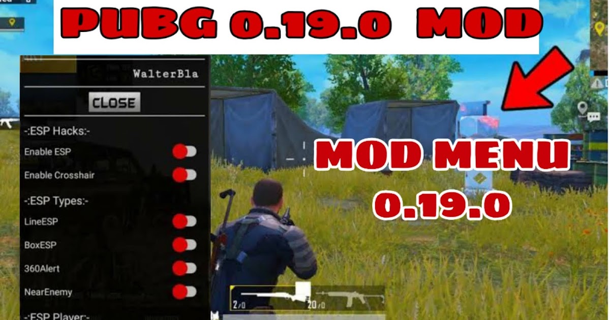 PUBG Mobile Mod Menu 0.19.0 - Hack Apk | ESP,Aimbot,Rapid Fire,No ...