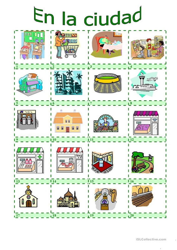 CITY PLACES (LUGARES DE LA CIUDAD ) *** Semana del 04 al07 Agosto de ...