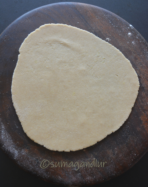 Veggie Platter: Amaranth & Wheat Flour Rotis