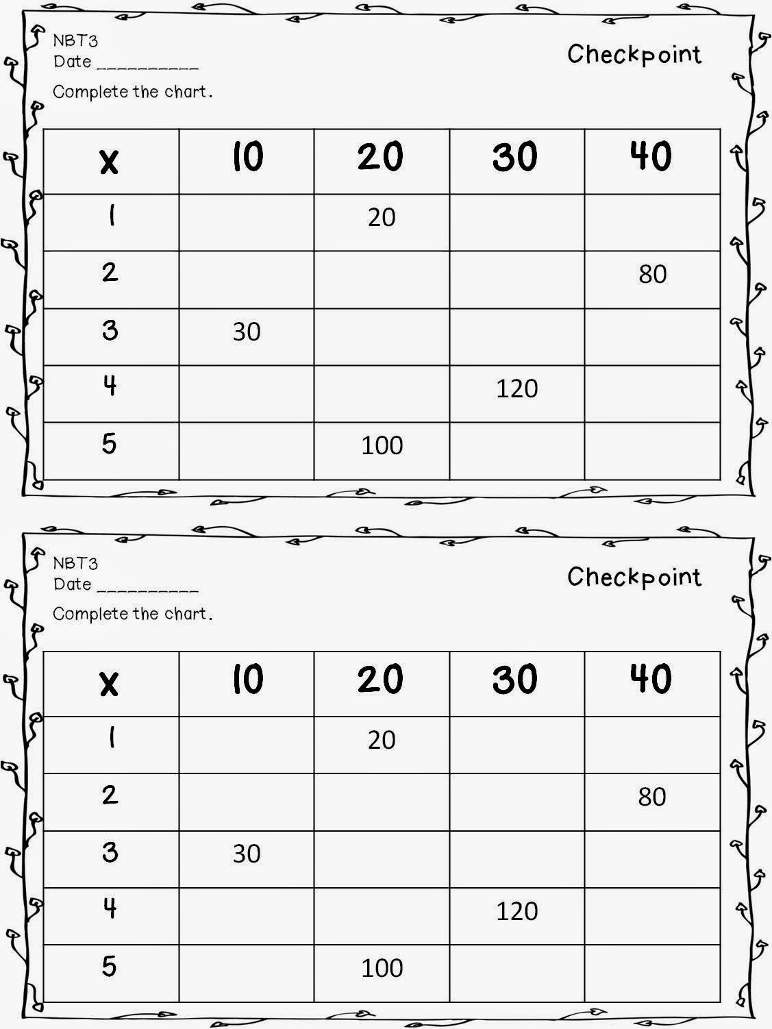 TeachersHQ: Interactive Math Notebook for 3rd Grade