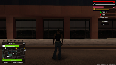 MTA SA - Hud feita em live {TenorioLoko} - MTA Brasil