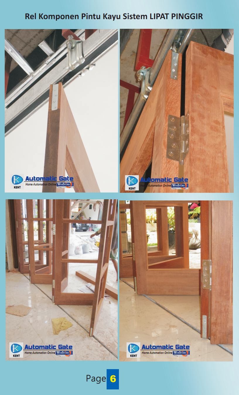 Pintu Partisi Kayu - Sekat Melipat: Alf: 2 - Rel Komponen Pintu SISTEM ...