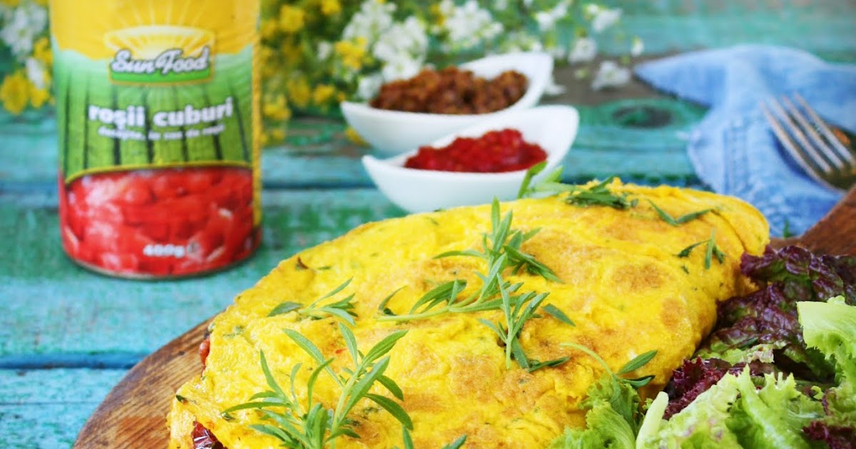 Angel's food: Omleta greceasca cu umplutura de rosii Sun Food